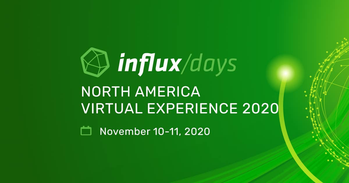 Past Events NA Virtual Experience 2020 -Sponsors - InfluxDays